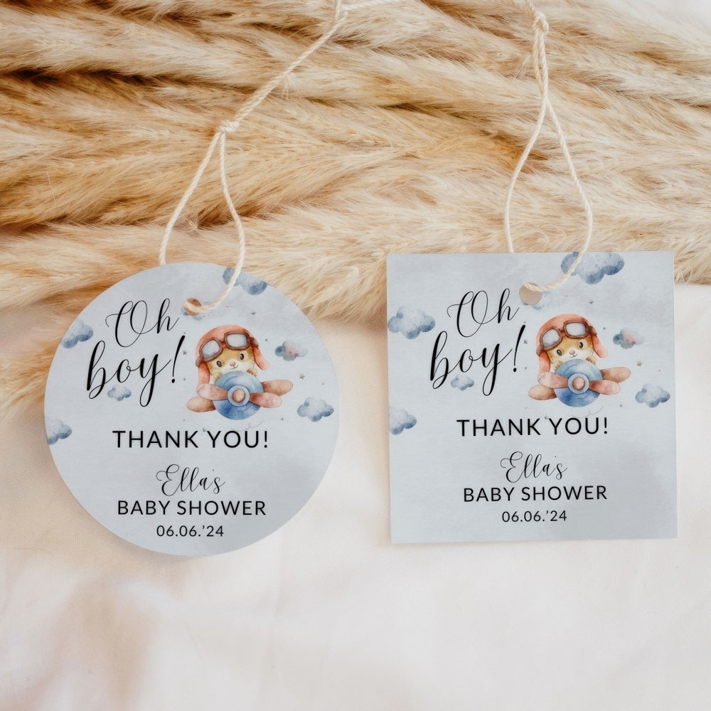 Thank You Tags/Stickers - Oh boy! Adventurer! – Simply Wedding Favours