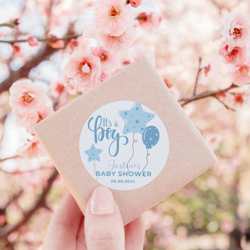 Thank You Tags/Stickers - Its a Boy! – Simply Wedding Favours