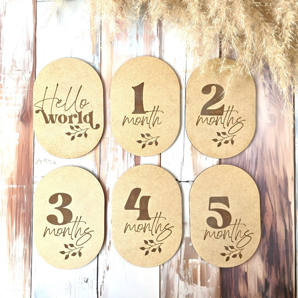 Boho Baby Milestone Markers - Capture Every Precious Moment – Simply ...