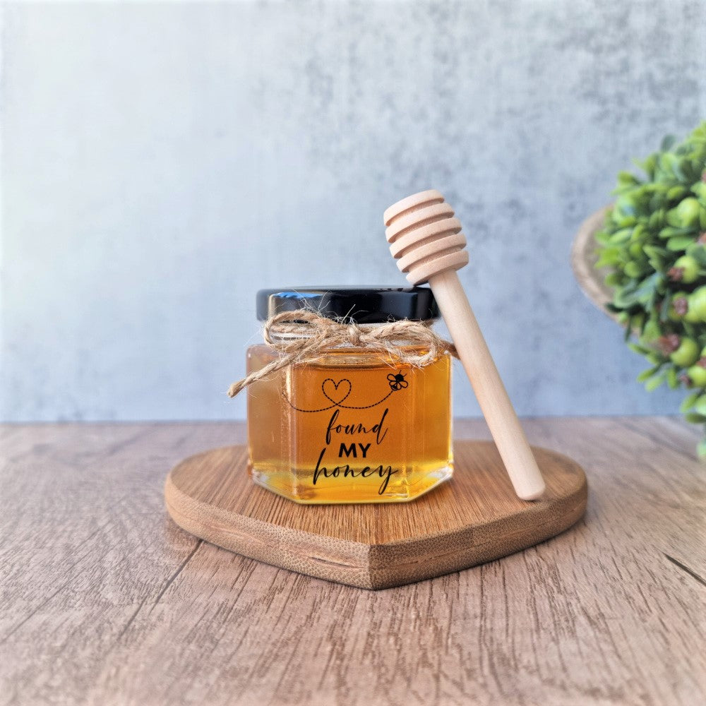 Honey in a Hexagonal Jar - 60ml – Simply Wedding Favours