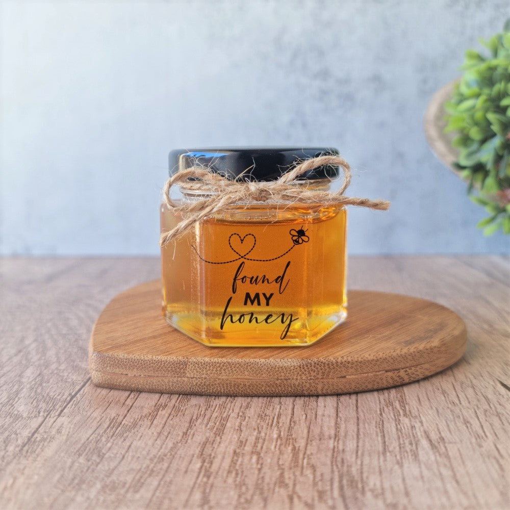 Honey in a Hexagonal Jar - 60ml – Simply Wedding Favours