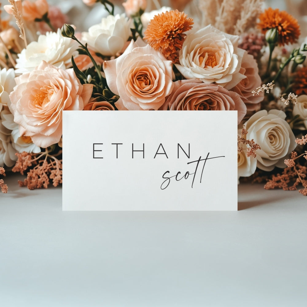 Minimalist Place card holders - Wedding | Simply Favours – Simply ...