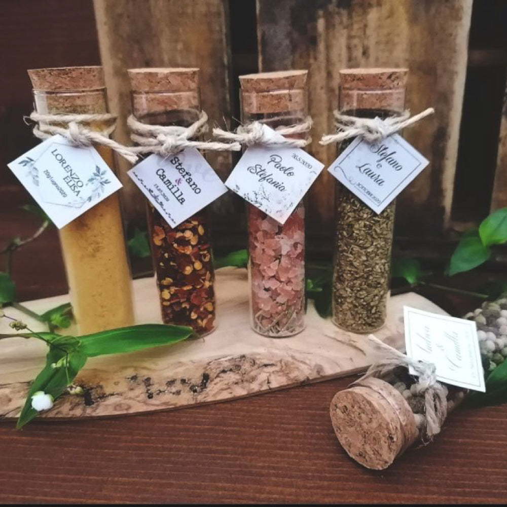 Glass tubes with cork lids - 70ml – Simply Wedding Favours