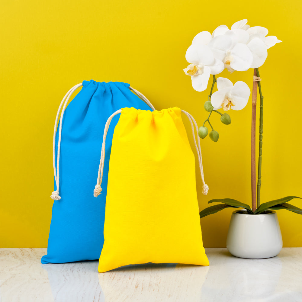 Colourful Cotton Gift Bags - LARGE – Simply Wedding Favours