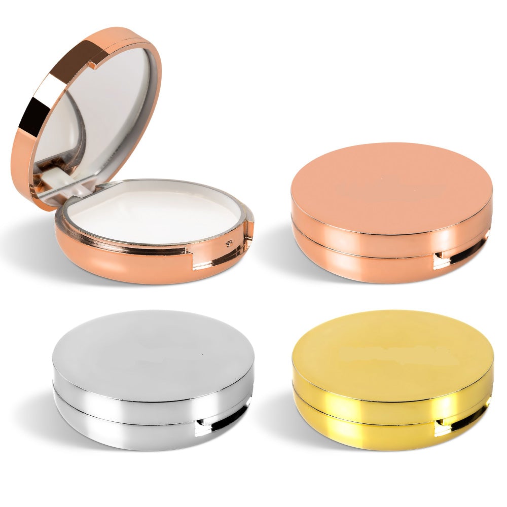 Lip Balm Compact Mirror in Rose Gold, Gold or Silver – Simply Wedding ...