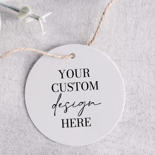 Custom Thank You Tags - Personalised Design - 30 Tags included – Simply ...